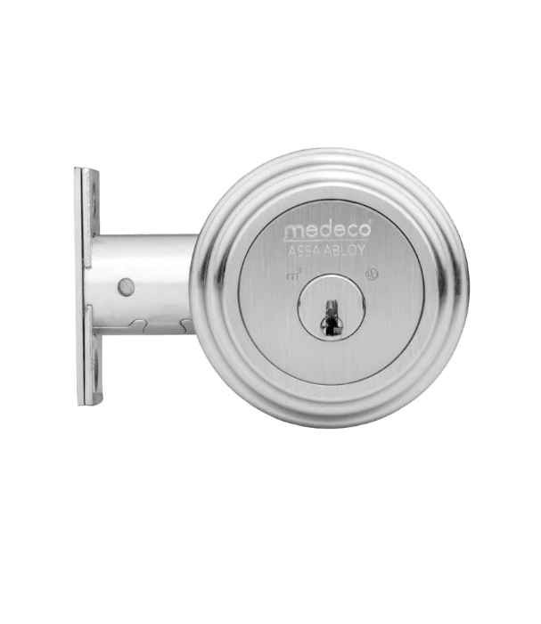 Medeco Maxum Residential Double Cylinder Deadbolt, DL Keyway, Captive ...