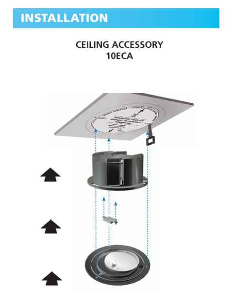BEA 10ECA - Recessed Ceiling Enclosure for EAGLE Family Motion Sensors ...