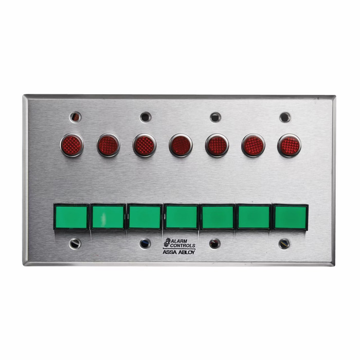 Alarm Controls SLP Series - Momentary/Latching Monitor & Control Stations