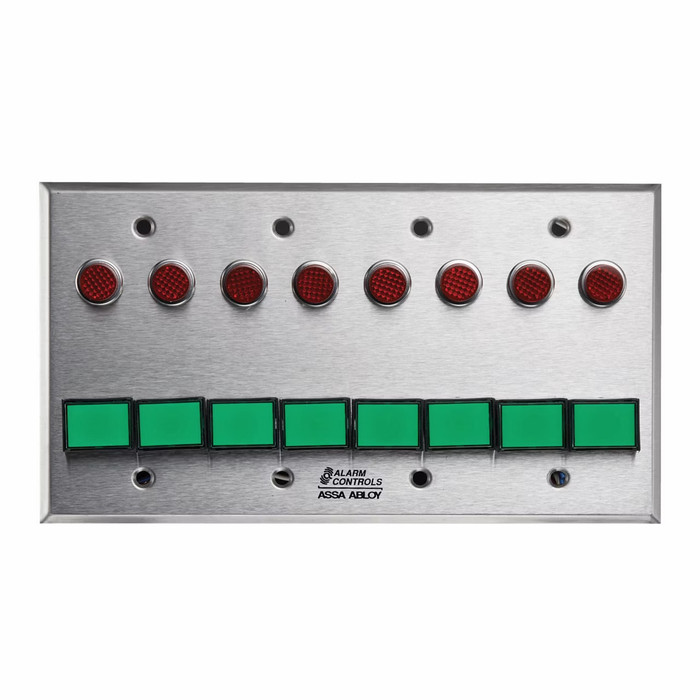 Alarm Controls SLP Series - Momentary/Latching Monitor & Control Stations