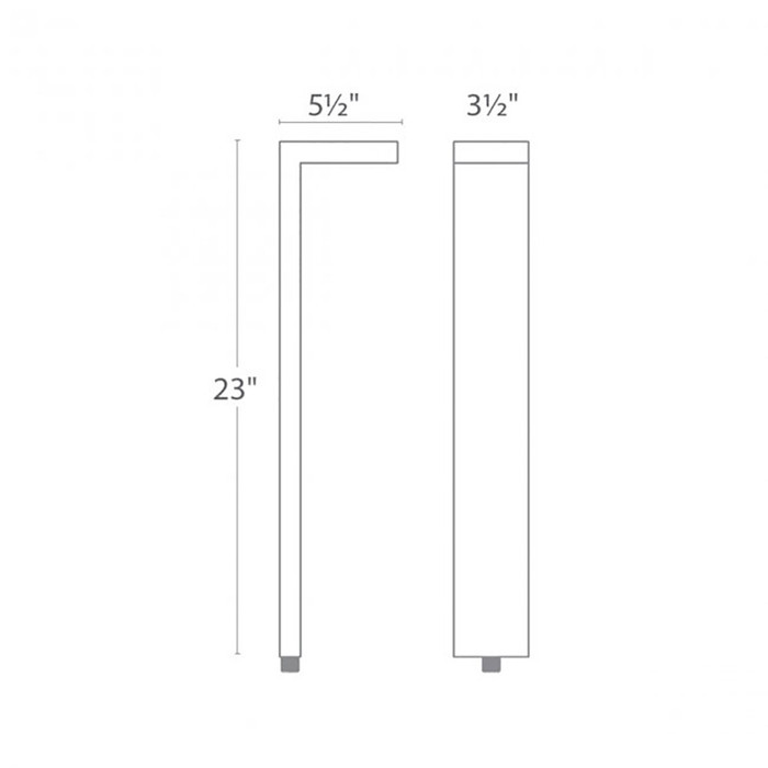 WAC Lighting 23" Ledge LED 12V Path and Area Light
