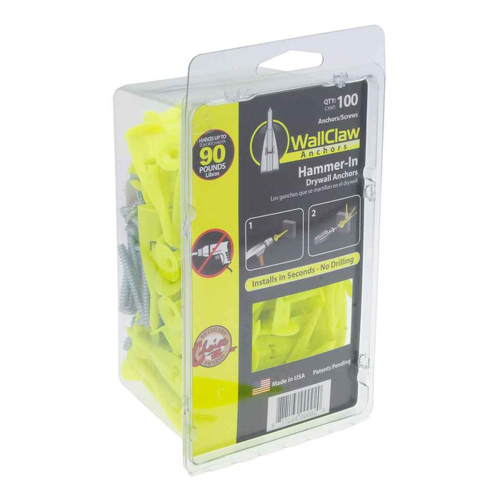 Metallics MWCA50 Anchors Wallclaw Hmmr-In Dw Ancr NyKit (Clam 50 ...