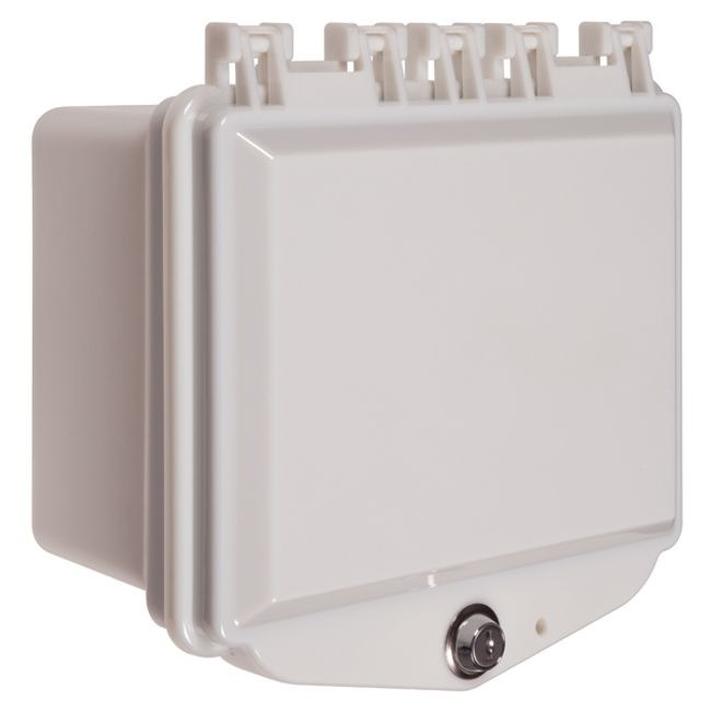 STI Polycarbonate Enclosures – Lockable Covers with Integrated Hinge