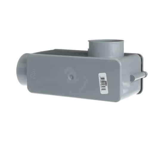 Carlon PVC Type LL Conduit Body - Gray Non-Metallic | ZenSupply