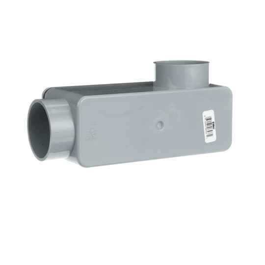 Carlon PVC Type LL Conduit Body - Gray Non-Metallic | ZenSupply