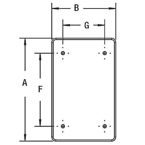 Carlon Weatherproof Electrical Box Cover 6x4x6.25 | ZenSupply