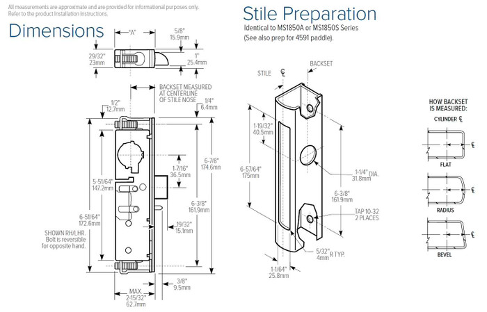 Adams RIte 4900 Heavy Duty Deadlatch - Fast Free Shipping | ZenSupply