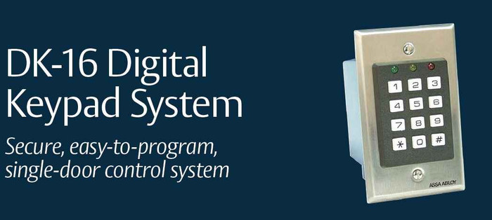 Securitron DK-16 Digital Keypad System - Fast Free Shipping | ZenSupply