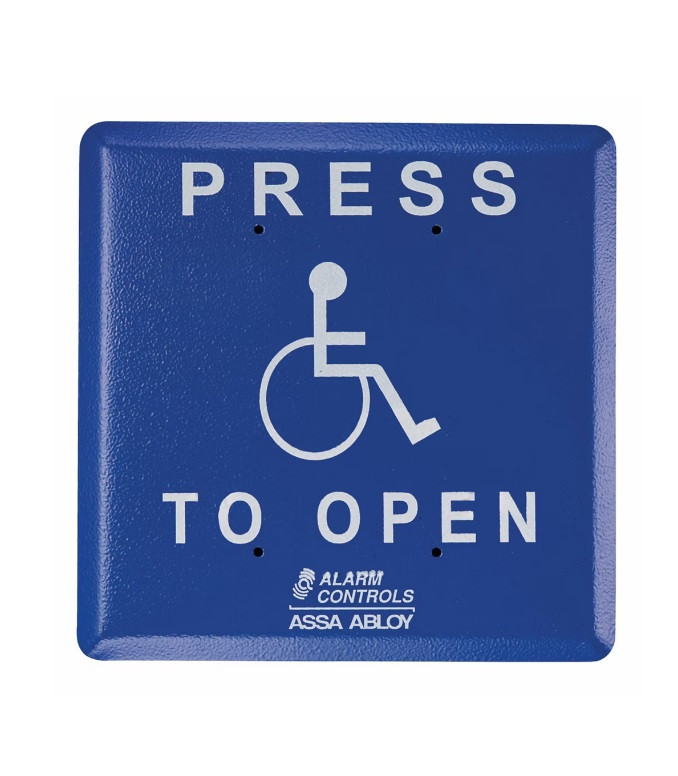 Alarm Controls JP Series - Pneumatic Time Delay Jumbo Push Plate