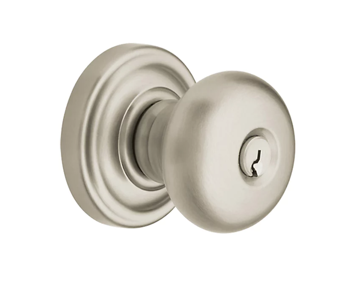 Baldwin Estate 5205 Classic Knob Emergency Egress Keyed Entry with ...