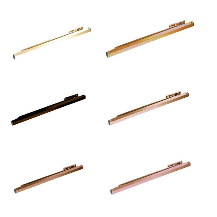 DORMA 711F Standard Duty Concealed Friction Stop (21"-27" door opening ...