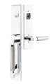 Emtek 4219 Hercules Knurled Full Length Single Cylinder Entrance ...