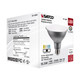 SATCO Lighting S11591 15.5W PAR38 LED, Medium Base, Silver Finish, CCT ...