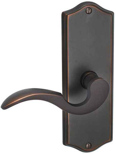 Emtek 8020 Colonial 7-1/8" Non-Keyed Sideplate Lockset, Privacy - Brass ...