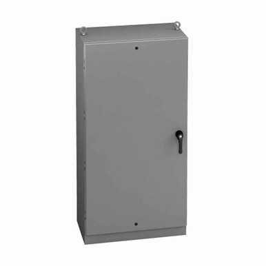 B-Line Eaton series ground mounted panel enclosure, 60" height, 24 ...