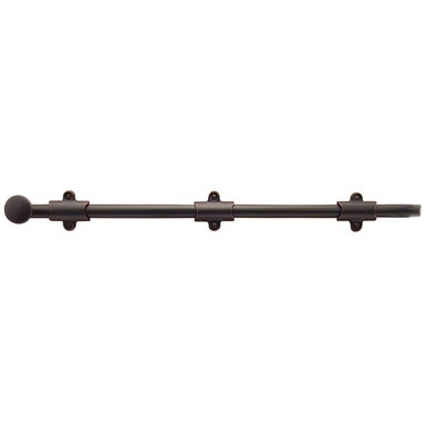 Emtek 8514 Solid Brass Surface Bolt, 24" - Fast Free Shipping | ZenSupply