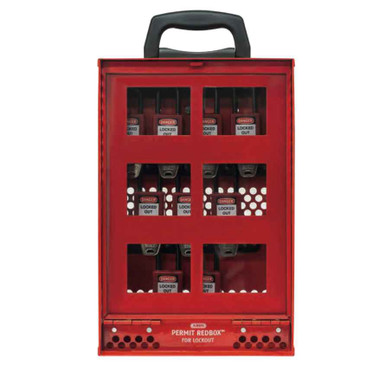 ABUS Permit Redbox - 20-Lock Capacity, Powder Coated Steel - Fast Free ...