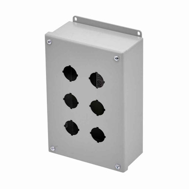B-Line Eaton series push button enclosures, 9.5" height, 3" length, 6. ...