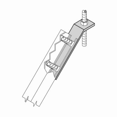 B-Line Eaton auxiliary support kit, Steel, Single brace fittings and ...