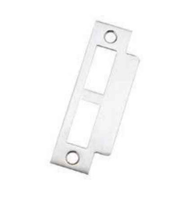 Emtek 86148 Brass Flat Strike Plate with understrike and screws - Fast ...