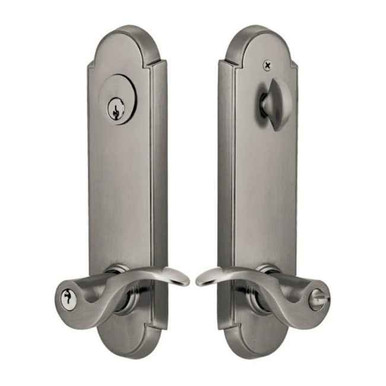 Emtek 5318 Annapolis Two-Point Lockset - Brass Tubular - Single ...