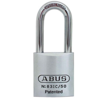 ABUS 83IC/50 Professional Plated Padlock, 3/8" Shackle dia., 1 7/8 ...