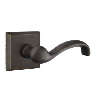 Emtek Sandcast Bronze Leversets - Teton Lever, Dummy (Pair) - Fast Free ...