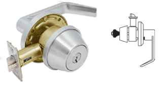 Cal-Royal XP-T360-05 US26D Grade 2, Storeroom Lock, Explorer Series ...