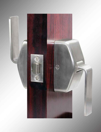 Cal-Royal HOS-PP30 US32D Hospital Push / Pull Latch, Passage Lock ...