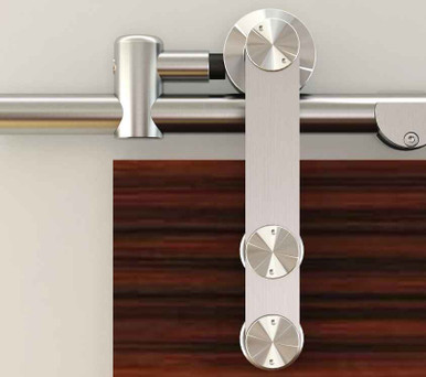 Orca Hardware RDST Series 6' Round Track Kit With Standard Drop Hangers