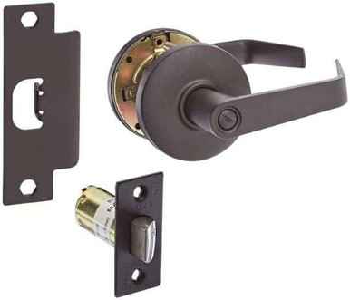 Hager 3540 Grade 2 Privacy Cylindrical Lock, Withnell Lever - Fast Free ...