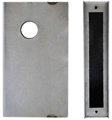Keedex K-BXMOR3 Weldable Gate Box Mortise Lock - No Trim Hole Cylinder ...
