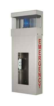 Aiphone WB-HE - Wall Box with Hooded Light and Emergency Lettering ...