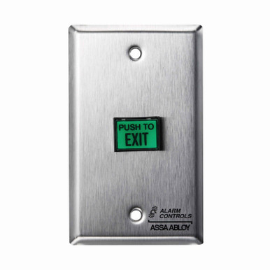Alarm Controls TS-7 & TS-9 Series - Request to Exit Station Square Push Button - Fast Free ...