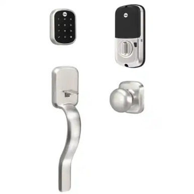 Yale Real Living BYRD256 CBARX Assure Key Free Touchscreen Deadbolt ...