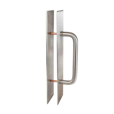 Trimco 1895-4B Ultimate Restroom Push/Pull Plate Combo - Fast Free ...