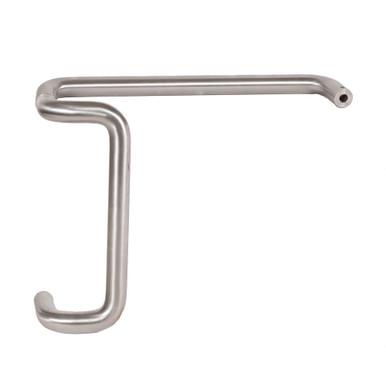 Trimco 1738 1" Diameter 90 Degree Offset Push/Pull Bar Set 12" CTC ...