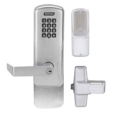 Schlage Electronics CO-200 Standalone Electronic Rim/Concealed Exit ...