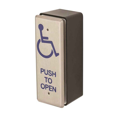 Locknetics PPH-50 Rectangular Narrow Push Plate with Black Box - Fast ...
