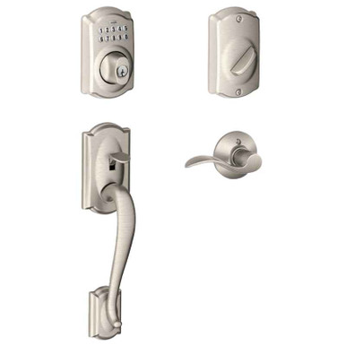 Schlage FE365 Camelot Electronic Keypad Handleset | ZenSupply
