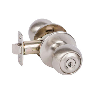 Callan Roland - Grade 2 Entrance Knobset US15 Satin Nickel Finish ...