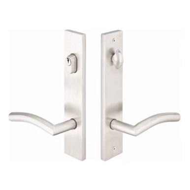 Emtek 12B1 Multi Point Lock Trim (Door Config #2) - Stainless Steel ...