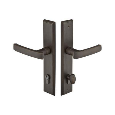 Emtek 1561 Multi Point Lock Trim (Door Config #5) - Sandcast Bronze ...