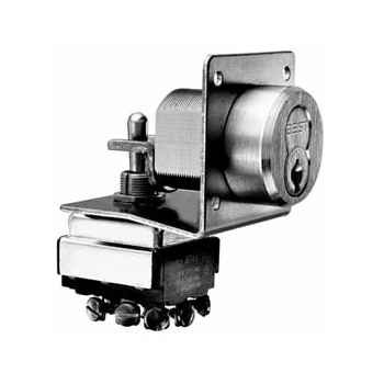 BEST 1W7E2 Electric Switch Lock, Toggle Switch, TPDT, Key Position 2 ...