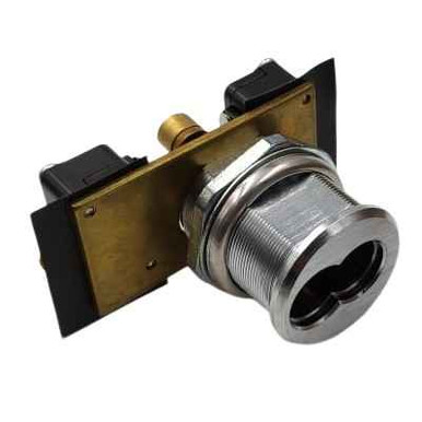 BEST 1W7P4 Electric Switch Lock, Dual Switch, 2 SPDT, Key Position 2 ...