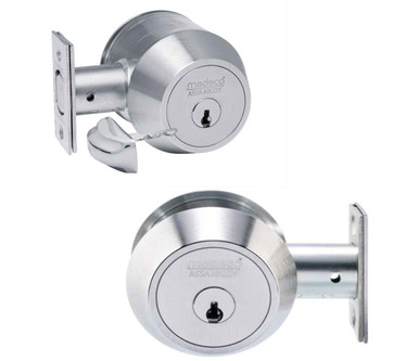 Medeco Maxum Commercial Double Cylinder 6-Pinned Deadbolt, DL Keyway ...