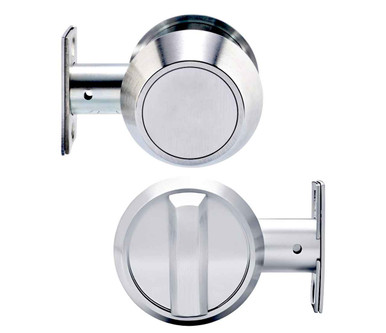 Medeco Maxum Commercial Deadbolt Lock, Blank Plate, Inside Thumbturn ...