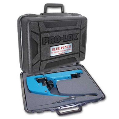 Pro-Lok - Blue Punch Machine Molded Plastic Carrying Case - Fast Free ...