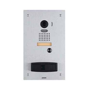 Aiphone JP-DVF-PR - Vandal Resistant Flush Mount Video Door Station ...