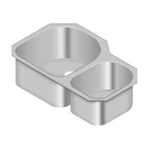 Deltana SSS31520DBULE Stainless Steel Sink, 31-1/2" x 20" - Fast Free ...
